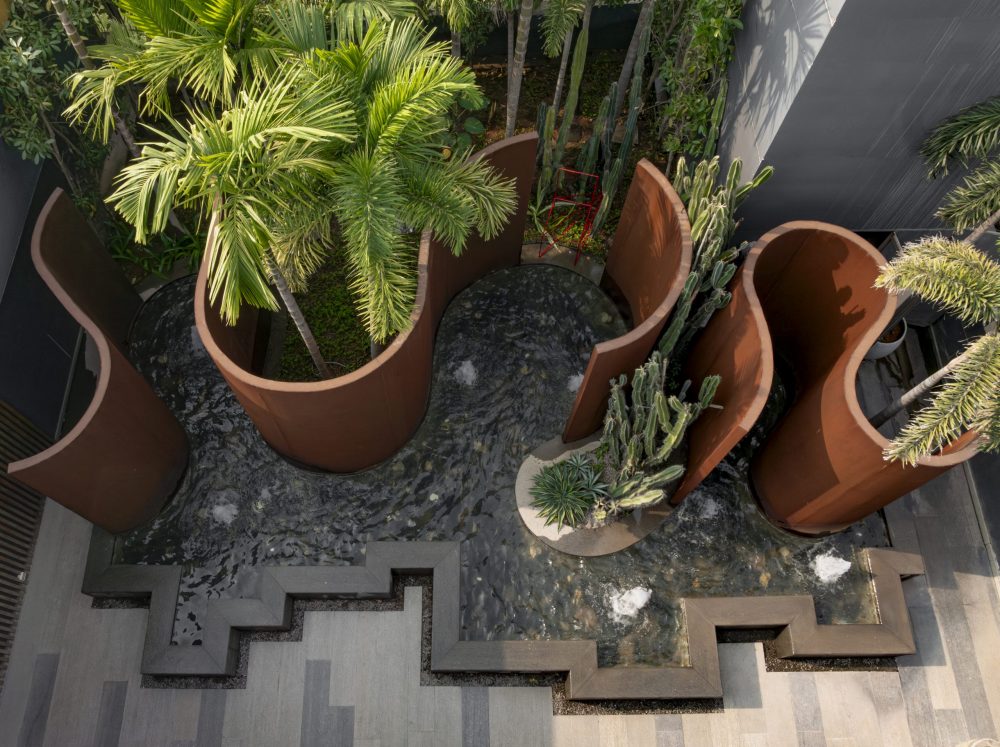 Keus Office reflète un jardin japonais à Hyderabad, Inde - REMUNERATIONS